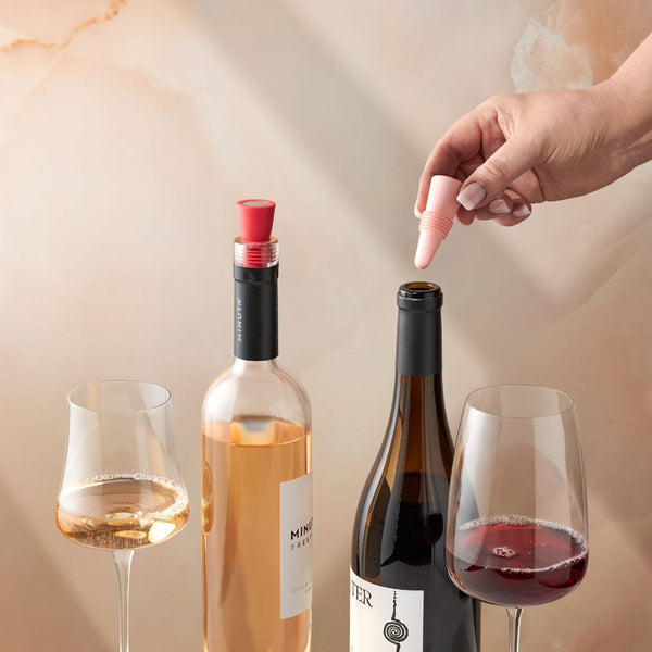 Silicone Wine Bottle Stoppers 2-pack