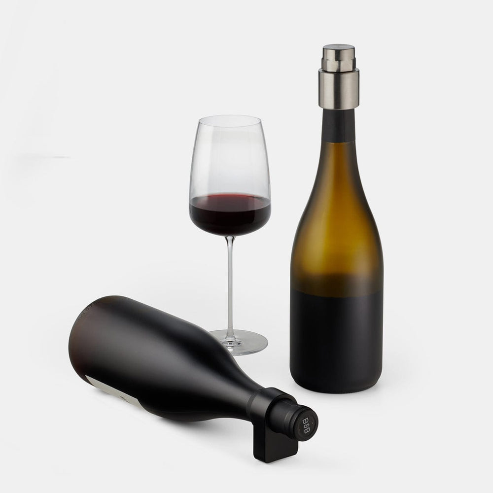 Wine Bottle Stopper & Stand